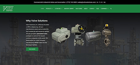 VSI Waterworks – Municipal Valve Products & Automation